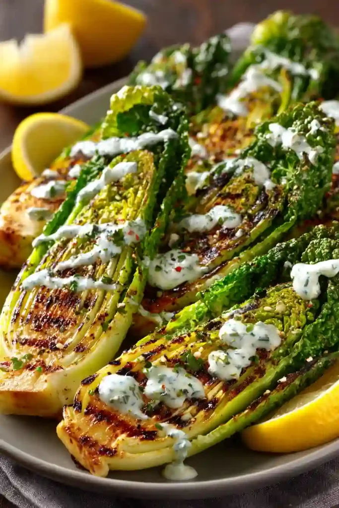 Lechuga Parrilla César: Receta Fácil y Deliciosa